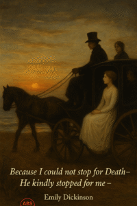 Because I Could Not Stop for Death Emily Dickinson Analysis
