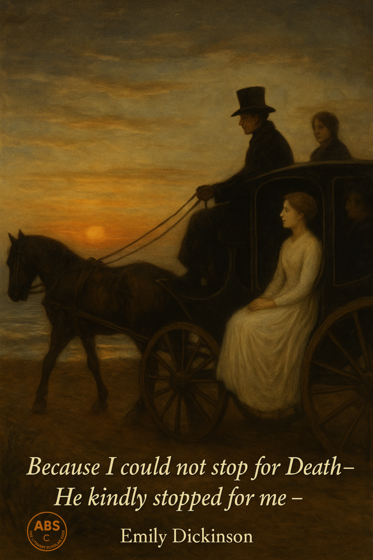 Because I Could Not Stop for Death Emily Dickinson Analysis