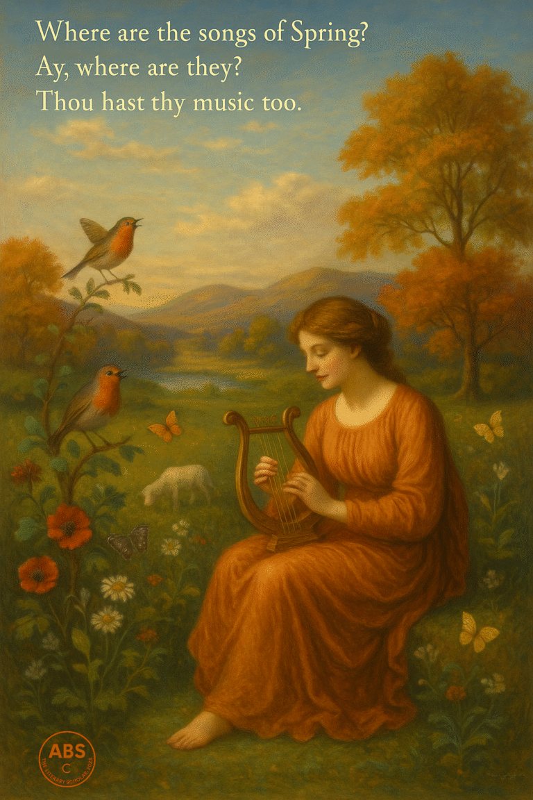 To Autumn by John Keats – Poem Analysis of Sensory Beauty
